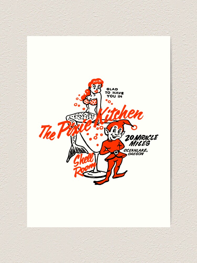 "Pixieland's Pixie Kitchen" Art Print for Sale by Hedrin | Redbubble