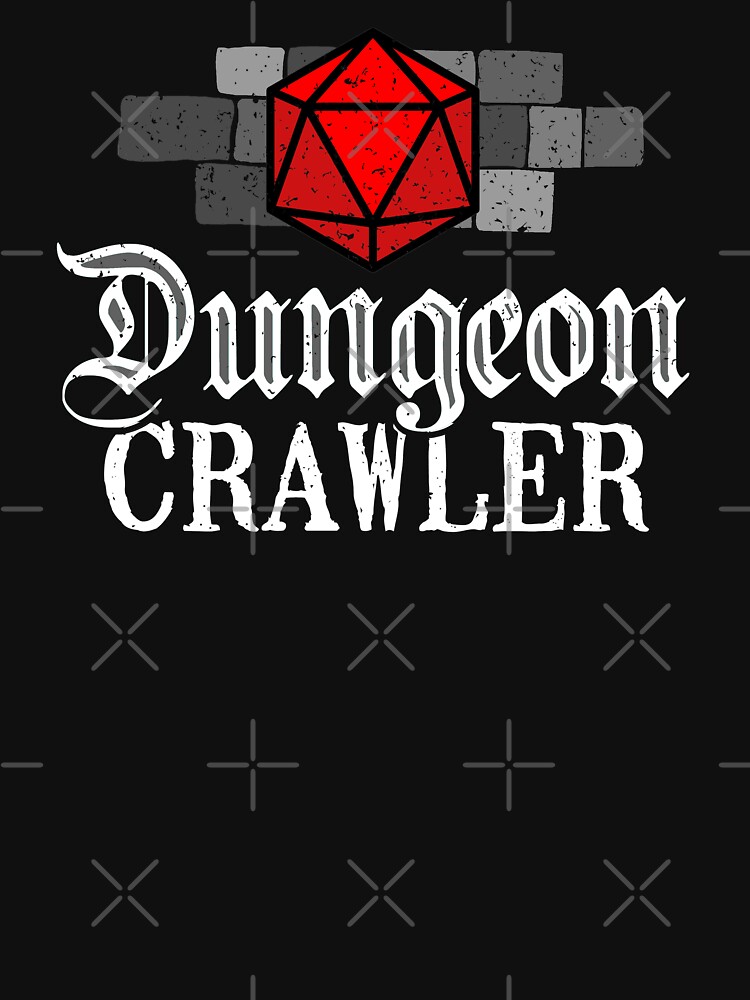 "Dungeon Crawler" T-shirt for Sale by ninthstreet | Redbubble | dungeon ...