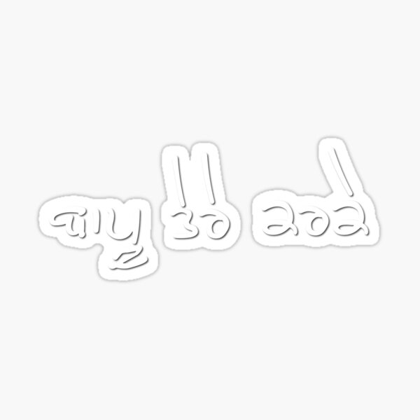 "Bapu Tere Karke (White Sticker)" Sticker for Sale by guri386 | Redbubble