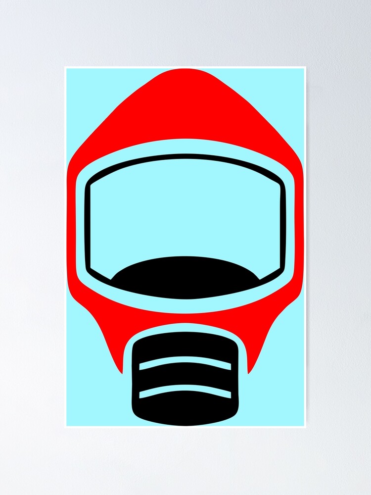 "Emergency Escape Mask (or Smoke Hood, or Gas Mask) Sign" Poster by ...