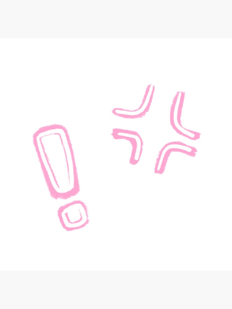 "Kawaii Pink Punctuation Marks" Art Print for Sale by CakeMonet | Redbubble