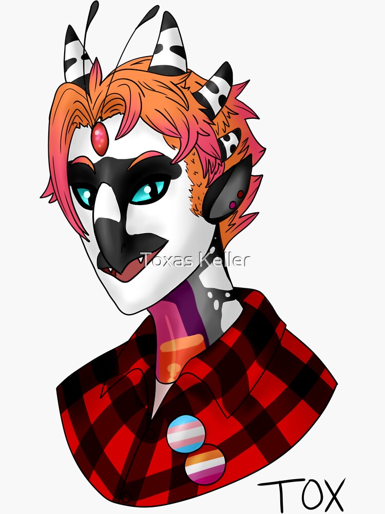 "Butch the Dragon" Sticker for Sale by Toxxi12 | Redbubble