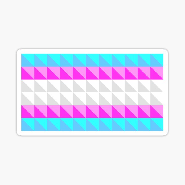 "Trans Flag" Sticker by Laysco | Redbubble