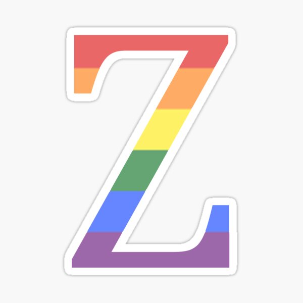 "pride zeta" Sticker by soyboicreations | Redbubble