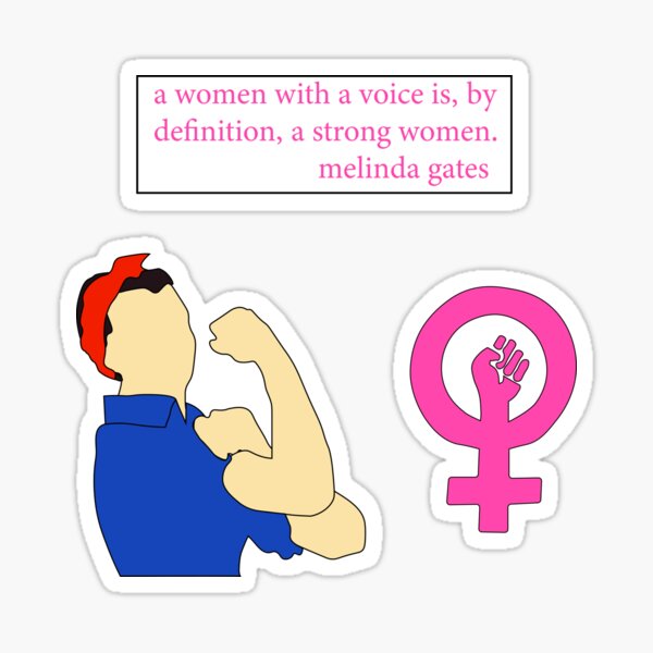 "Feminism Sticker Pack" Sticker by kayleeoconnor | Redbubble