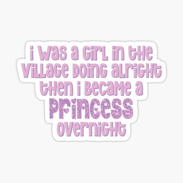 "sofia the first princess overnight " Sticker for Sale by gwynethc ...