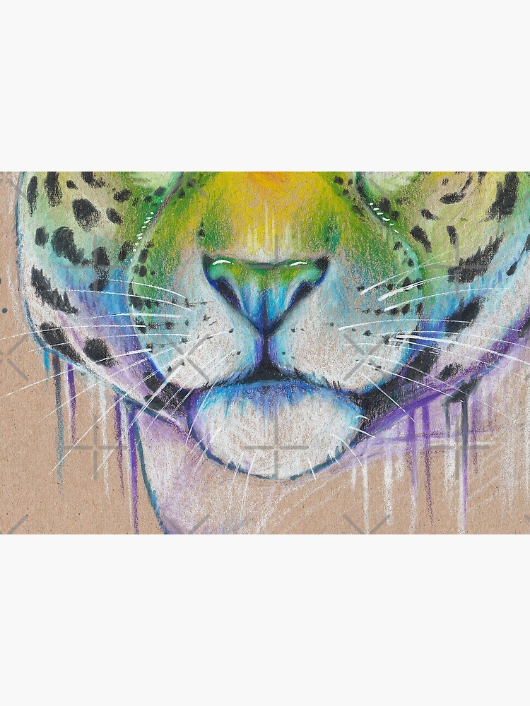 "Rainbow Leopard Nose" Mask by kattvalk | Redbubble