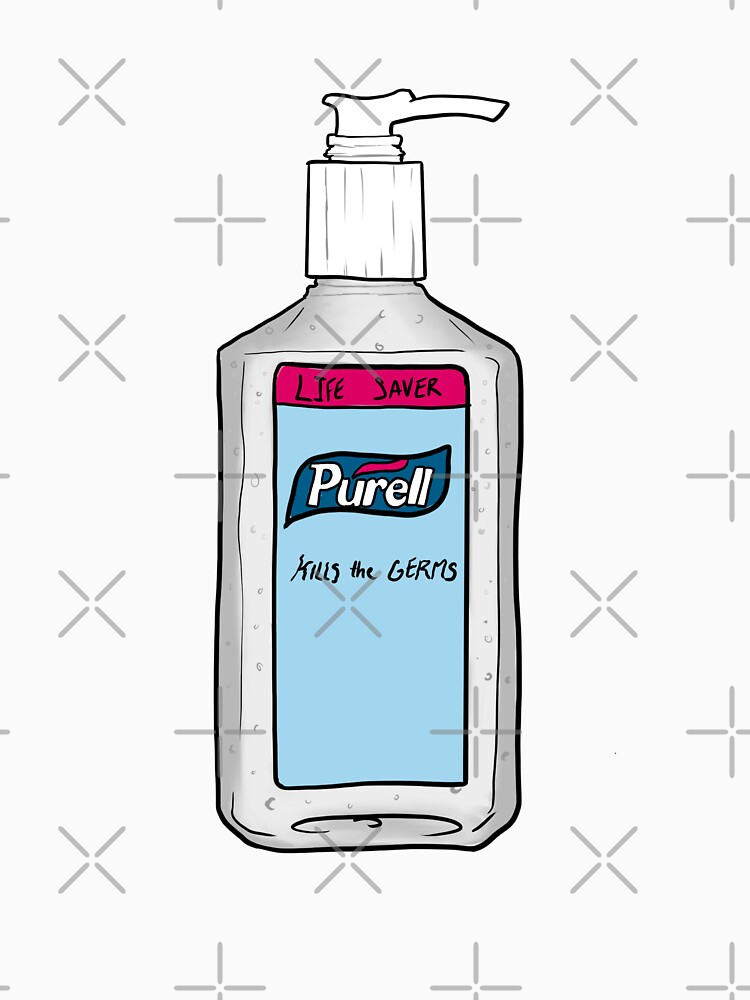 "Purell hand sanitizer sticker drawing" Essential T-Shirt for Sale by ...