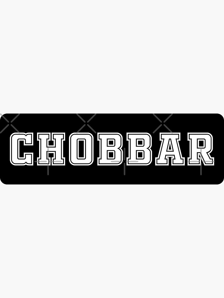 "CHOBBAR ( ਚੋਬਰ )" Sticker for Sale by guri386 | Redbubble