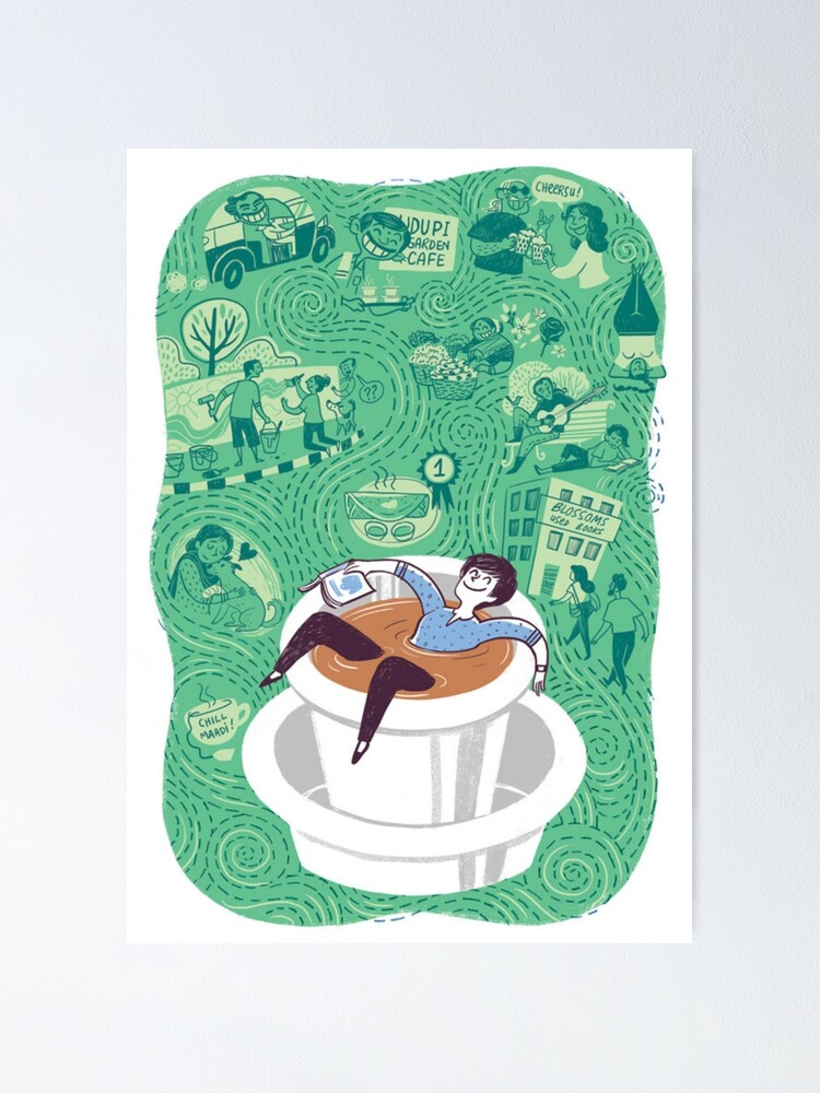 "Lazy" Poster by Chumbak | Redbubble