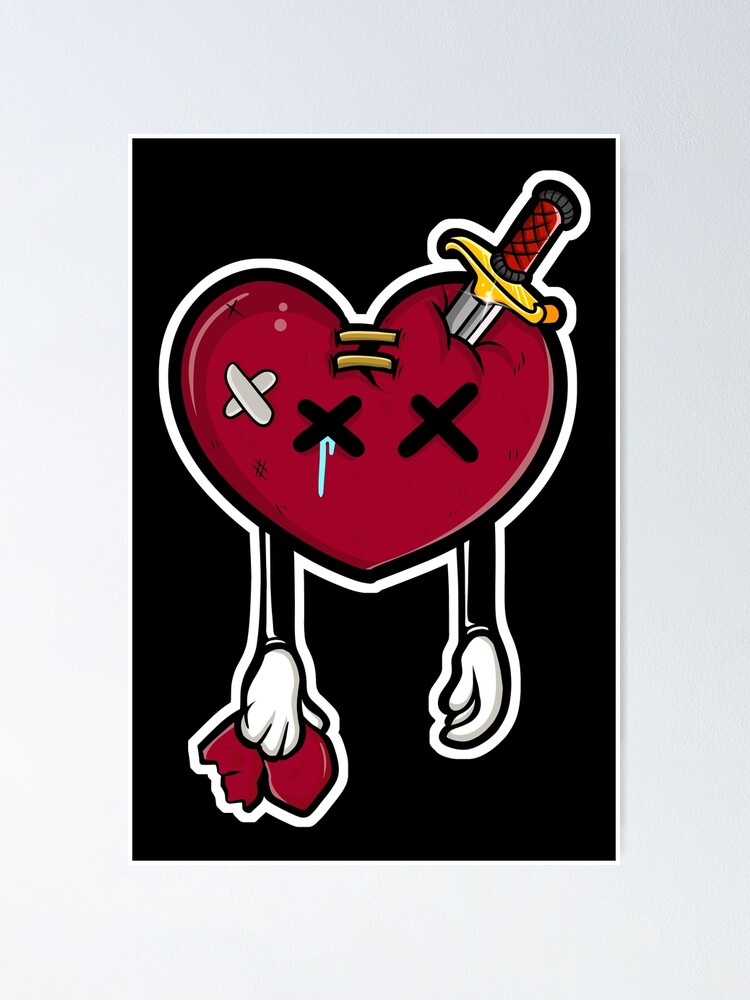 "heart gang" Poster by marimanmari | Redbubble