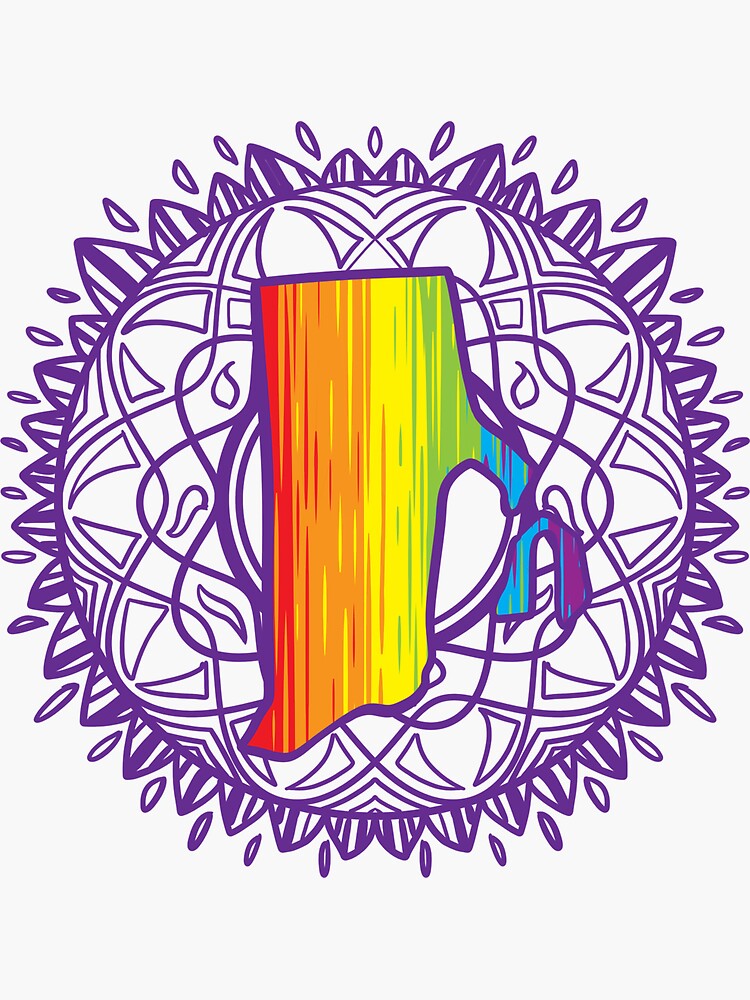 "Rhode Island Pride" Sticker for Sale by manfishinc | Redbubble