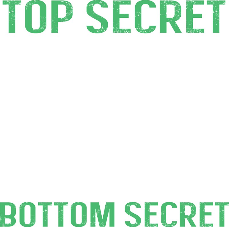 Top Secret: Stickers | Redbubble