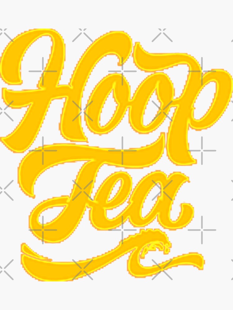 "Hoop tea title of calligraphy typography lettering text quotes ...