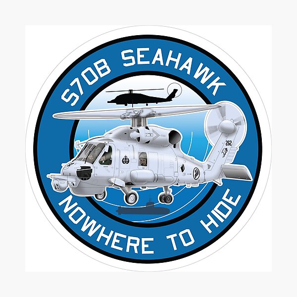 "RSAF RSN Sikorsky S-70B Naval Helicopter" Photographic Print by ...