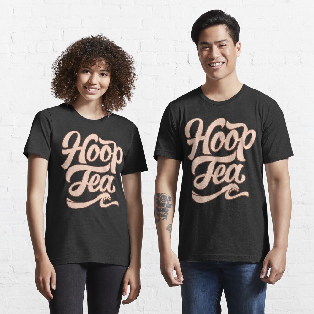 "Hoop tea title of calligraphy typography lettering text quotes" T ...