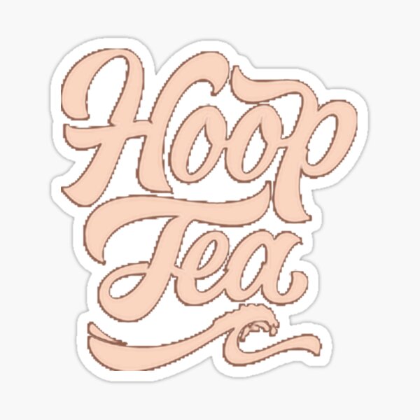 "Hoop tea title of calligraphy typography lettering text quotes ...