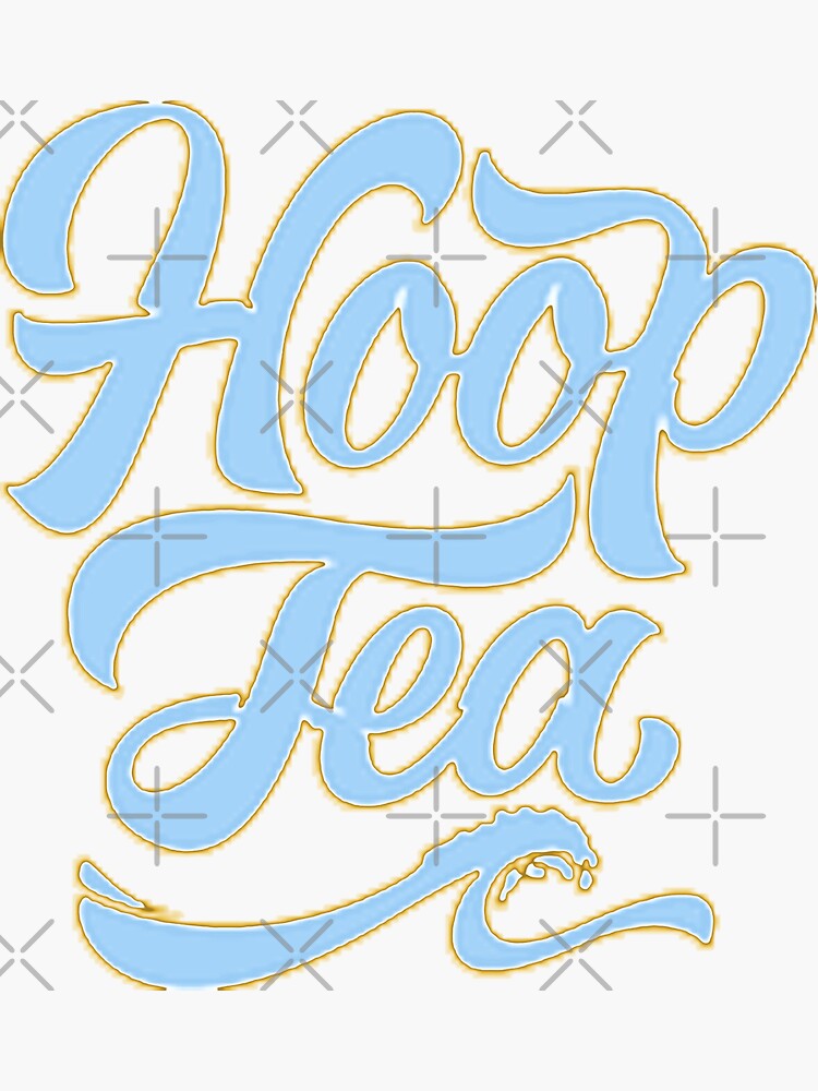 "Hoop tea title of calligraphy typography lettering text quotes ...