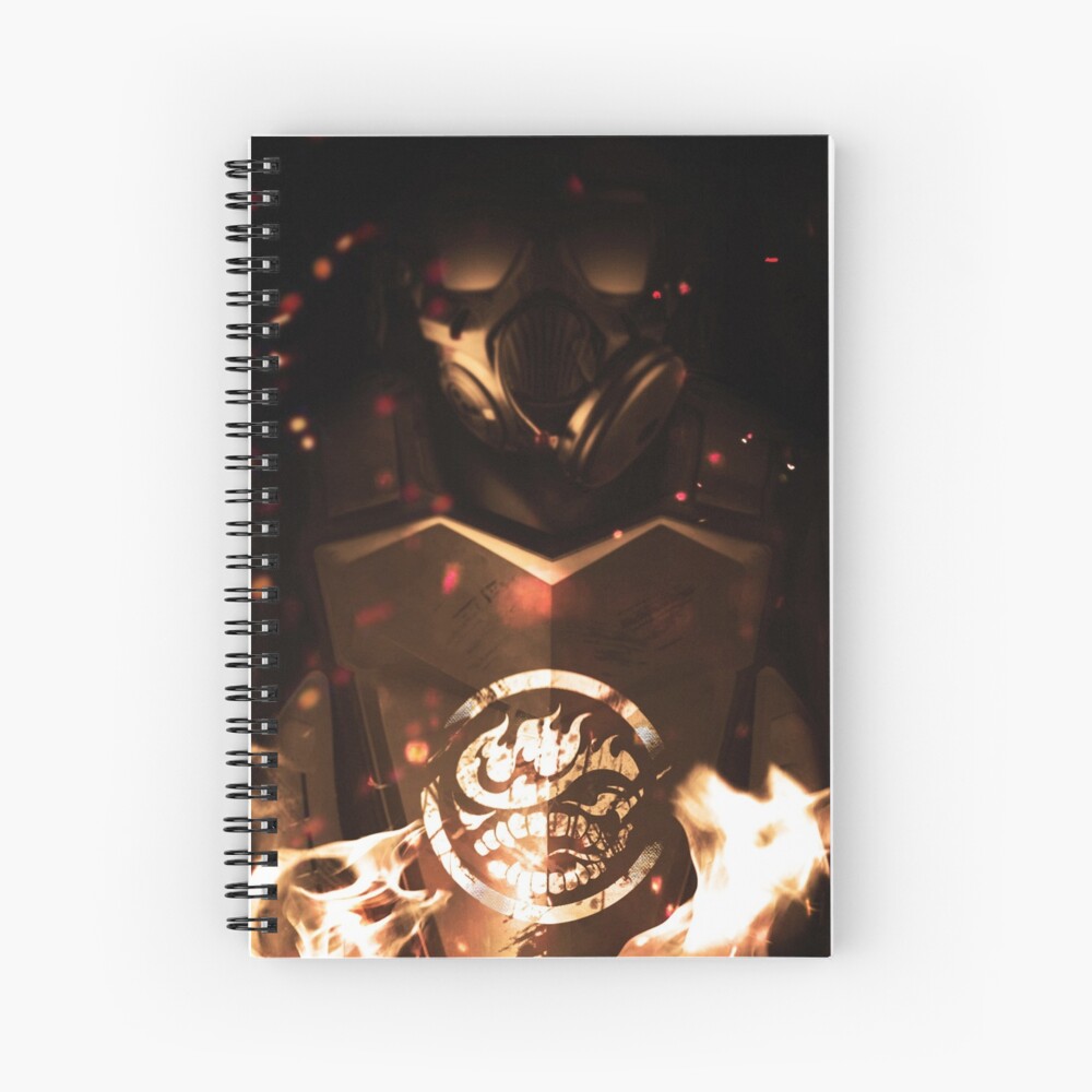 "MTF EPSILON-9 "FIRE EATERS"" Spiral Notebook for Sale by ...