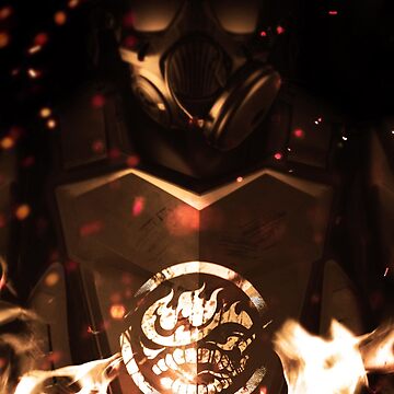 "MTF EPSILON-9 "FIRE EATERS"" Poster for Sale by SCPillustrated | Redbubble