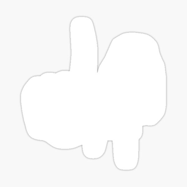 " LOS ANGELES -LA HAND SIGNAL SIGN (WHITE)" Sticker for Sale by Local ...