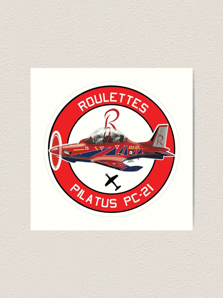 "Pilatus PC-21 RAAF Roulettes" Art Print for Sale by gubak76 | Redbubble