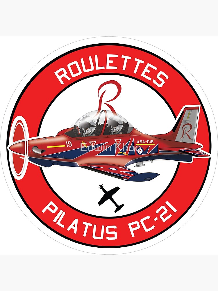 "Pilatus PC-21 RAAF Roulettes" Art Print for Sale by gubak76 | Redbubble