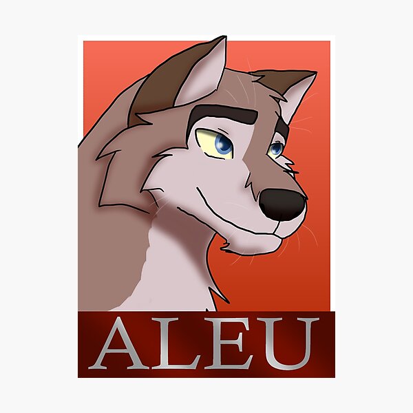 Lámina fotográfica «Balto: Etiqueta de identificación de Aleu» de ...