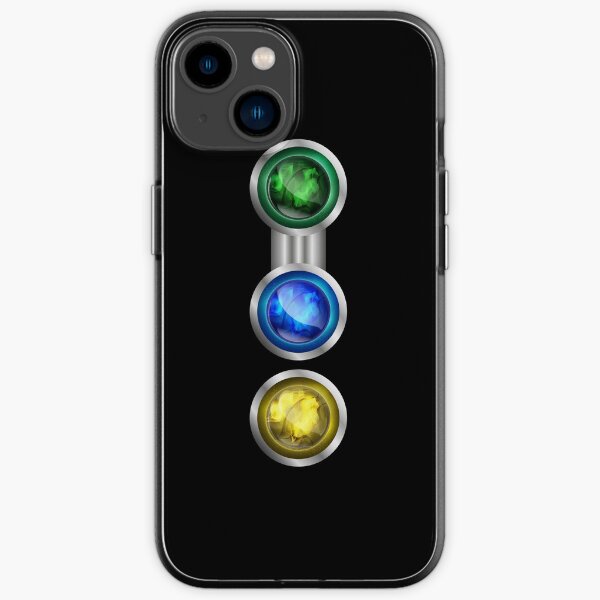 "FF7 - Slotted Magic & Support Materia + Command Materia" iPhone Case ...