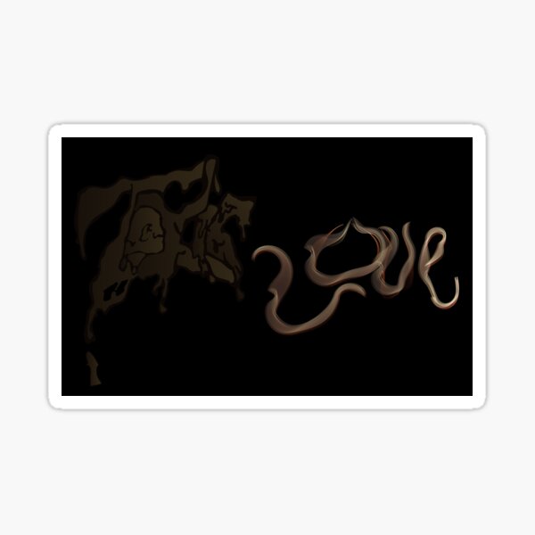 "Toxic Love" Sticker for Sale by mrchavez1 | Redbubble