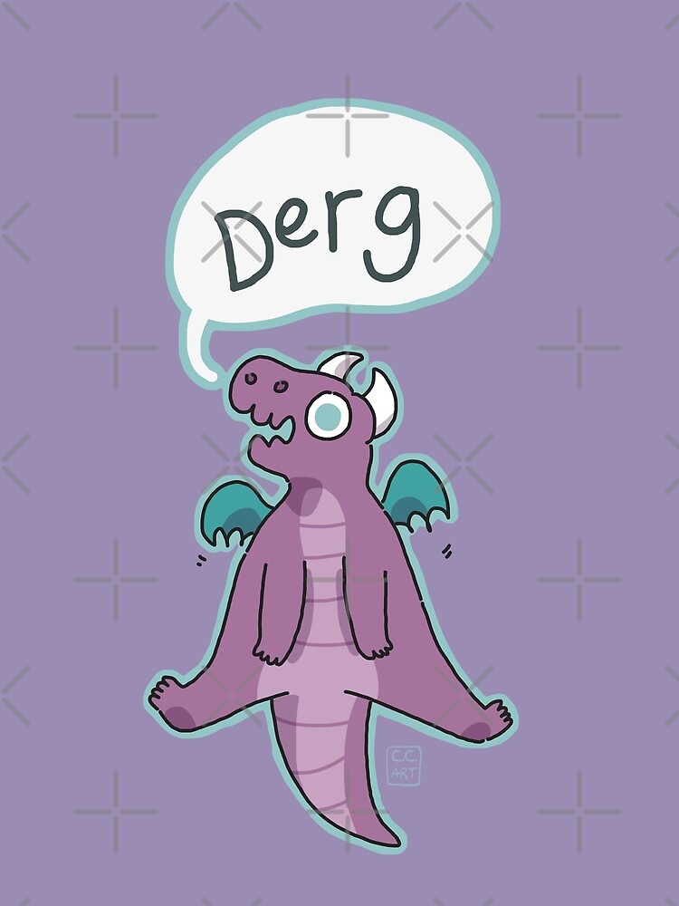 "Derg Dragon" Art Print by goccart | Redbubble