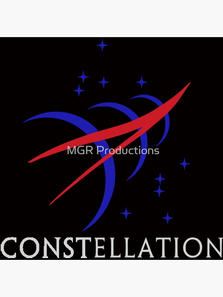 "Constellation Program Logo" Poster by Quatrosales | Redbubble