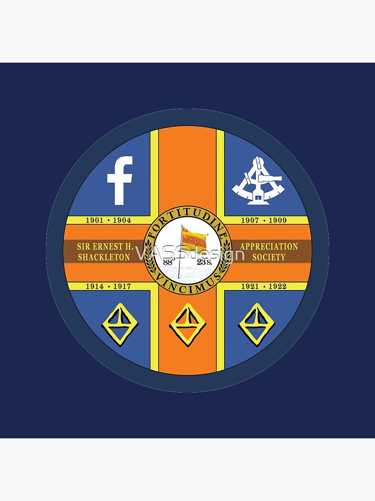 "Sir Ernest Shackleton Appreciation Society Regular" Pin for Sale by ...