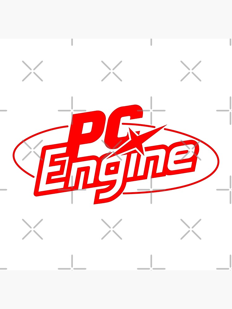 "PC Engine logo" Poster for Sale by prometheus31 | Redbubble