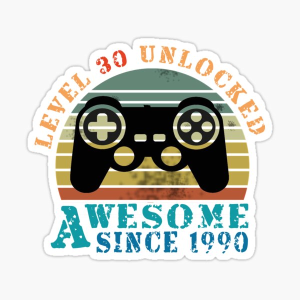 30 Years Stickers | Redbubble