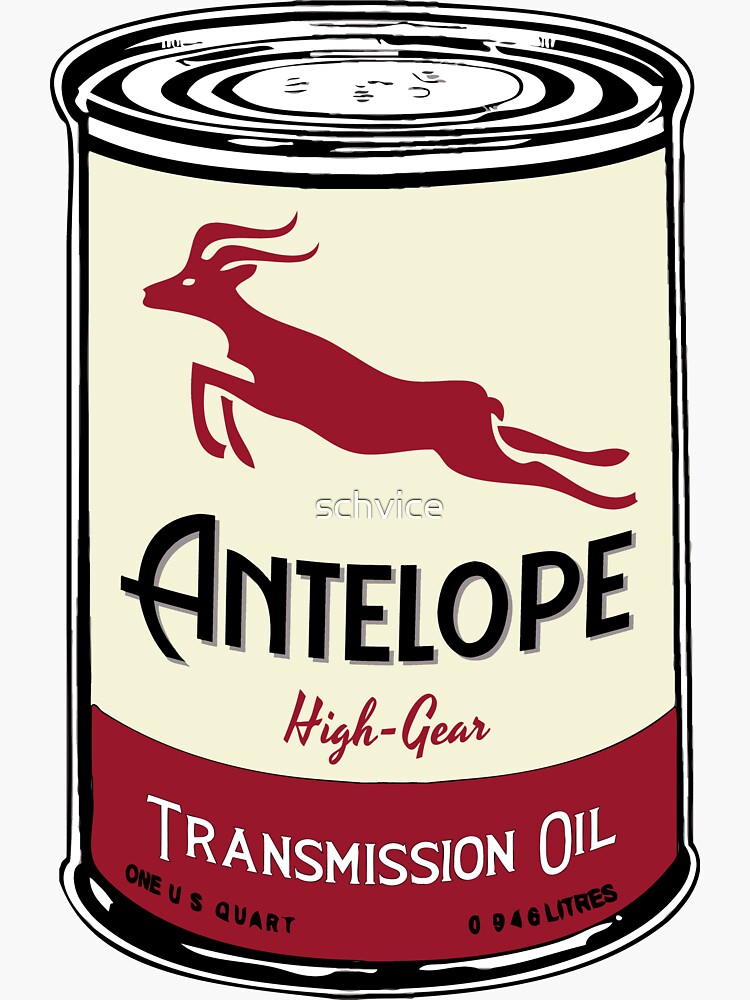 "Antelope Oil" Sticker for Sale by schvice | Redbubble