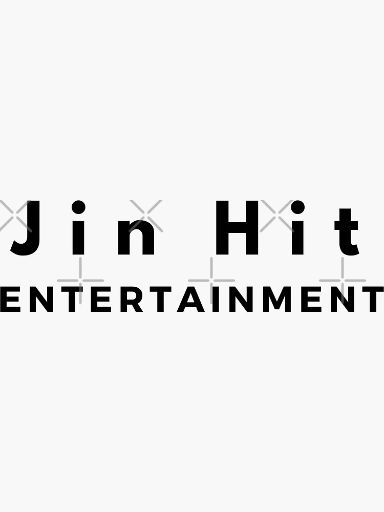 "Jinhit Entertainment" Sticker for Sale by ArtClicks | Redbubble