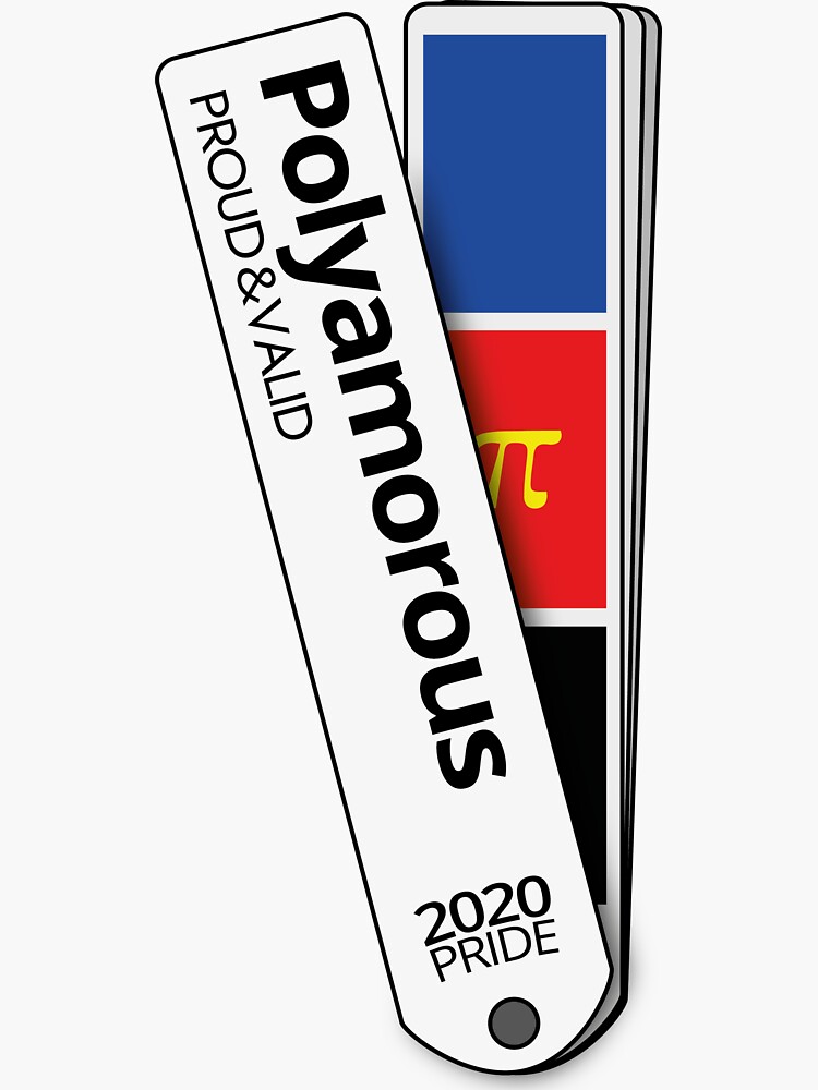 "Polyamorous Flag, 2020 Pride" Sticker for Sale by AbsurdityStore ...