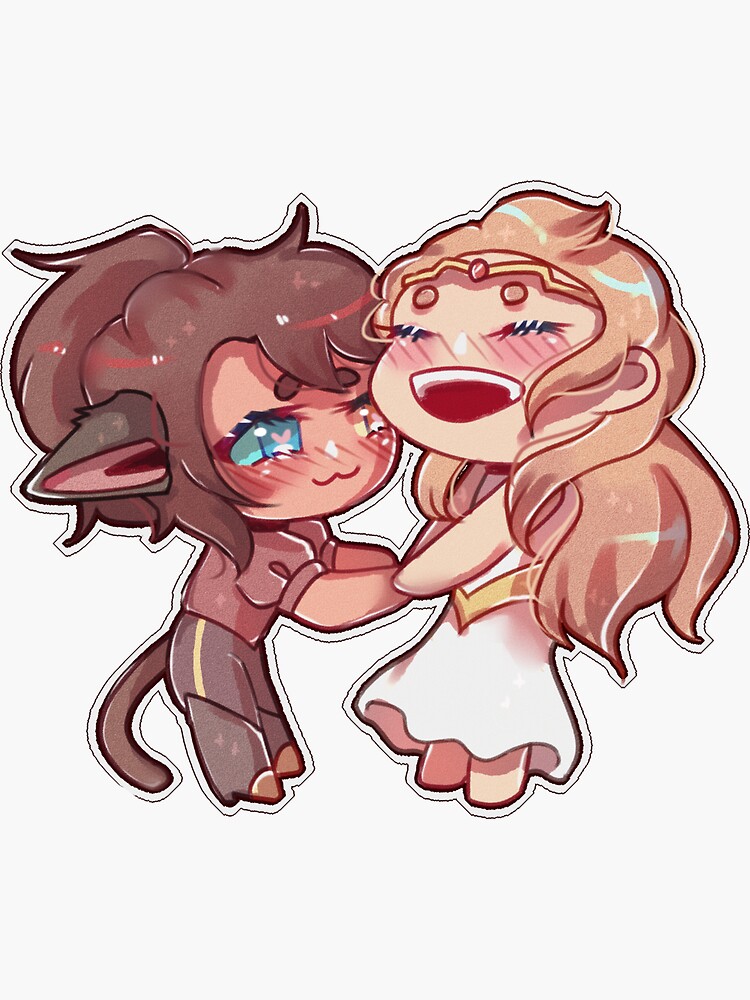 "she-ra future catradora chibi sticker" Sticker for Sale by nayjia ...