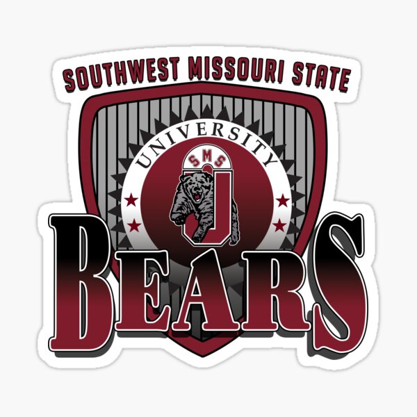 "Southwest Missouri State University - Bears Logo Vintage - SMSU ...