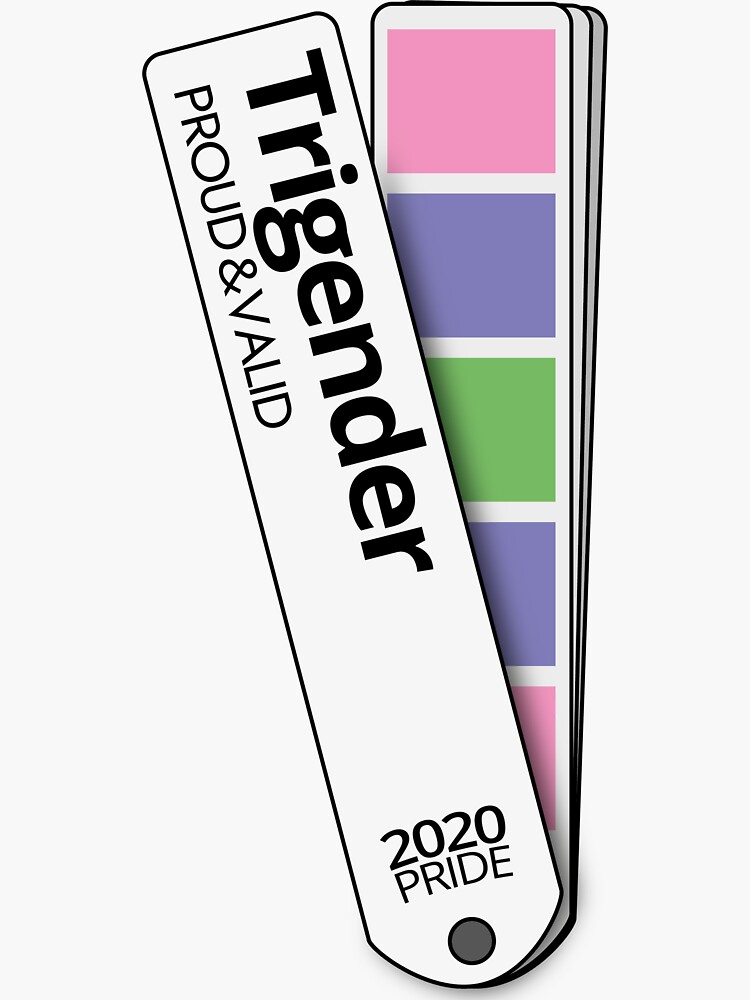 "Trigender Flag, 2020 Pride" Sticker for Sale by AbsurdityStore | Redbubble