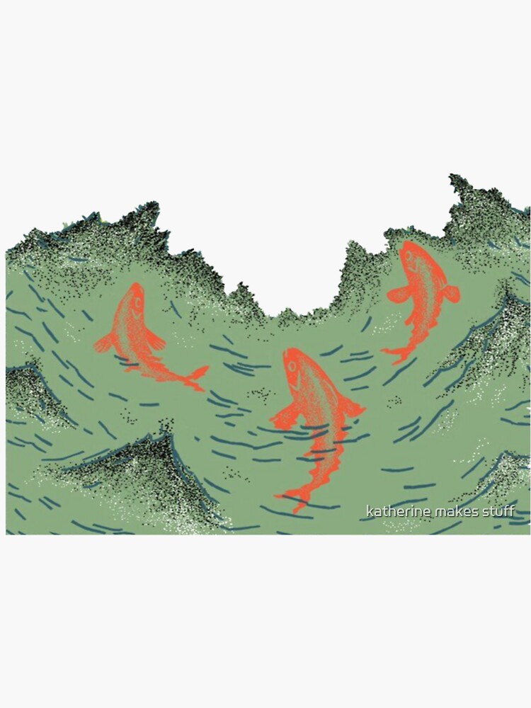 "HS eroda tarot fishies" Sticker for Sale by ksn626 | Redbubble