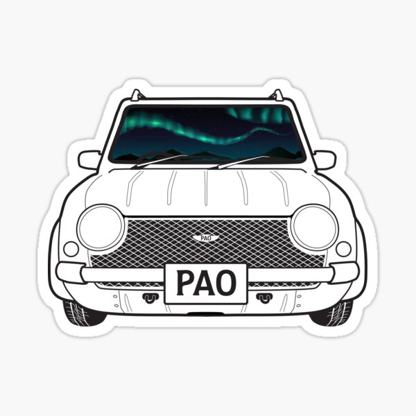 "Arctic Pao" Sticker for Sale by mikaelawms | Redbubble