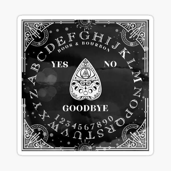 "Round Ouija Board Art Deco" Sticker for Sale by boosandbourbon | Redbubble