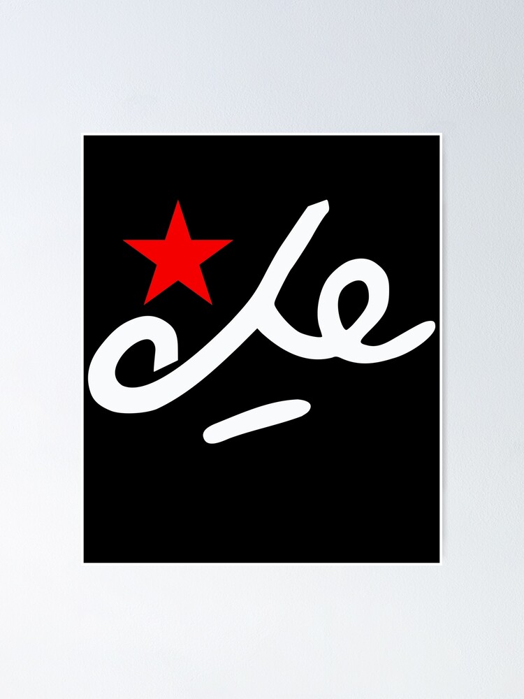 "Ernesto Che Guevara Signature" Poster for Sale by livaniaapparel ...