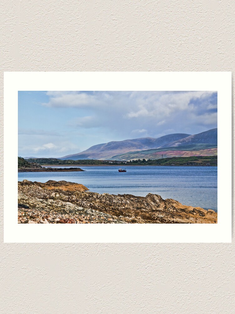 "View of the Isle of Arran" Art Print for Sale by CrackersUK | Redbubble