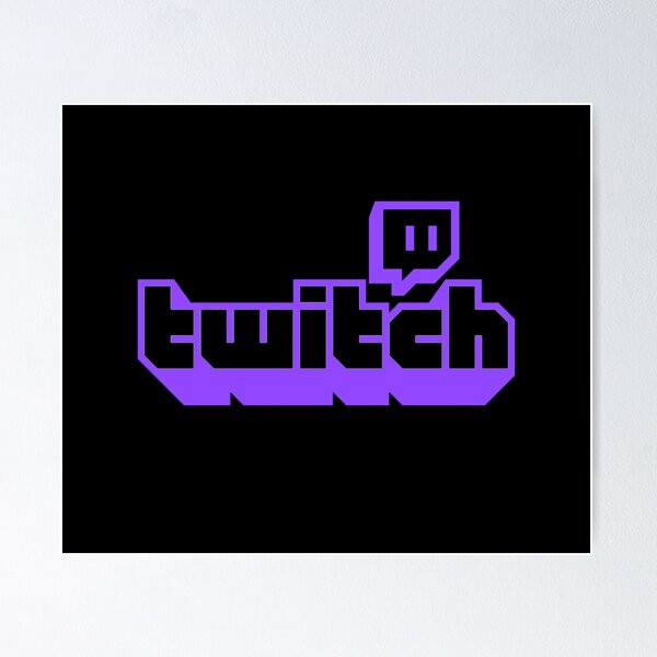 "Twitch streamer design ONLY FOR GAMERS" Poster for Sale by Amr Uzman ...