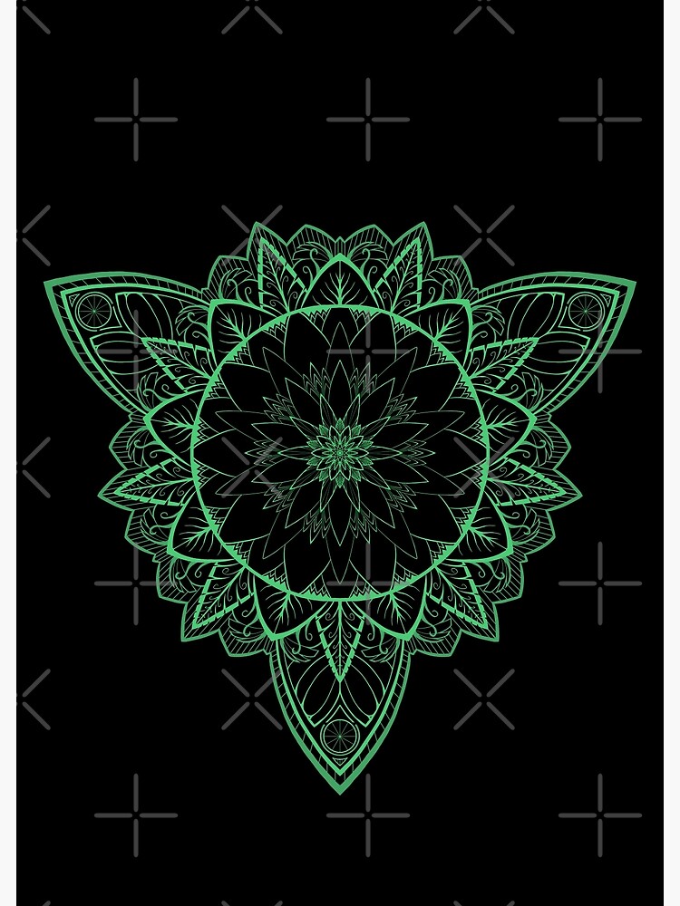 "Mandala of Woodland Elves" Poster for Sale by njonestees | Redbubble