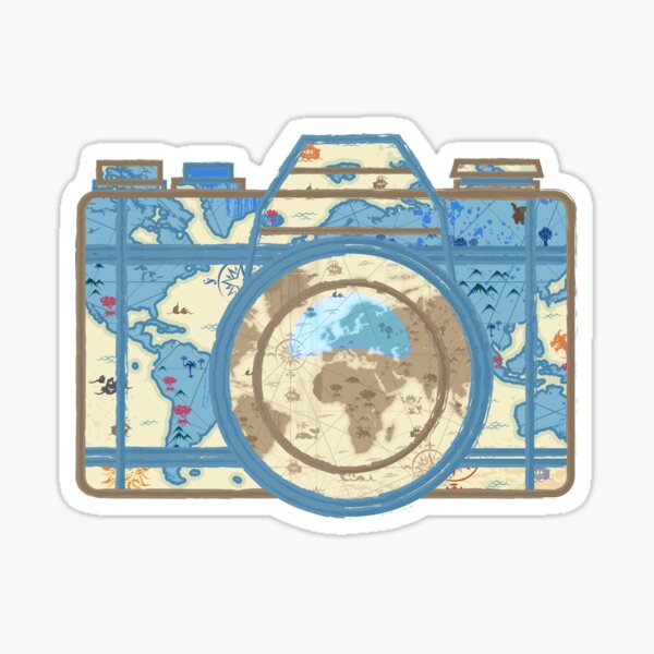 "Travel" Sticker for Sale by epitomegirl | Redbubble