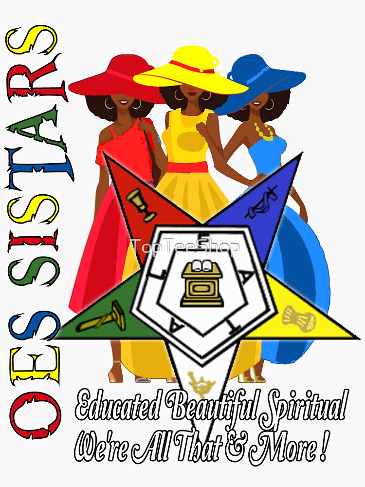 "OES Order Of The Eastern Star Logo Sistars With Amazing Grace ...